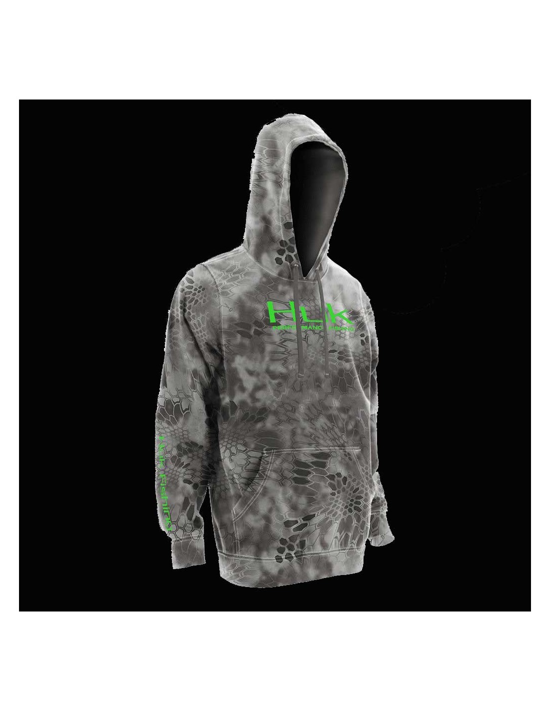 HUK FULL KRYPTEK PERFORMANCE HOODIE color Raid talla L
